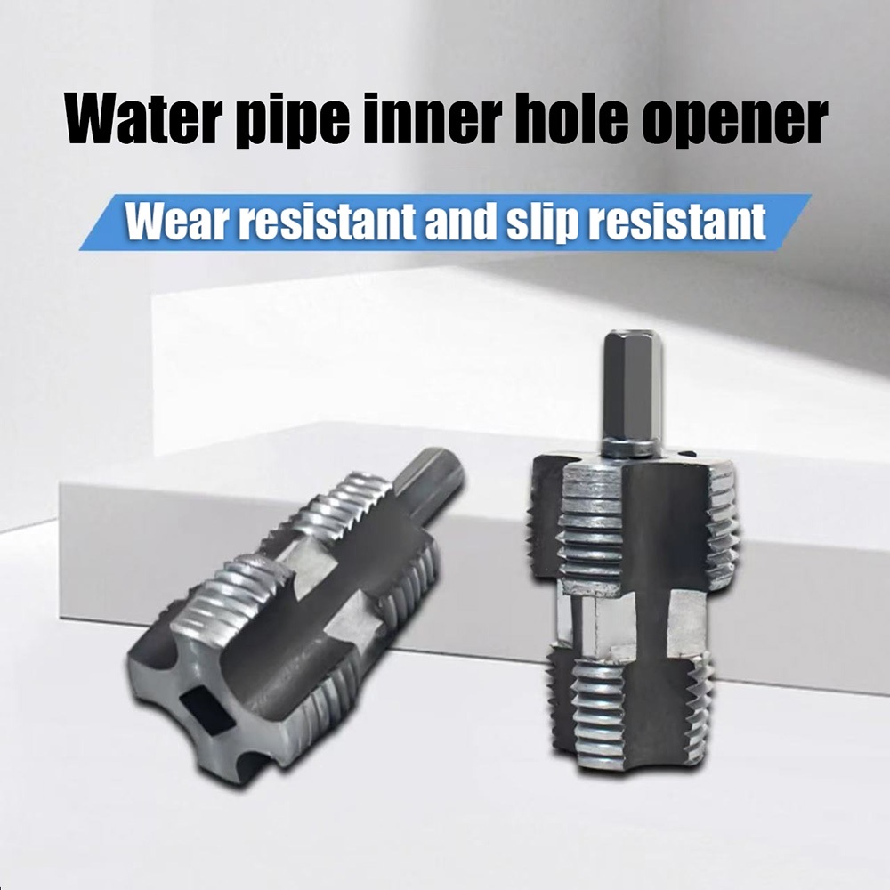 Integrated Internal & External Pipe Dual Head Threading Tool for 1/2 ...