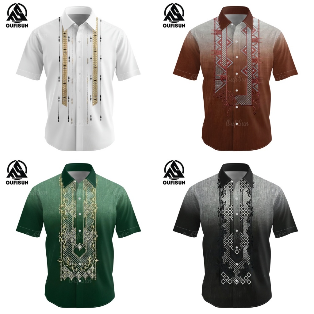 Barong Tagalog For Men Shirts 2026 Modern Barong For Men Modern ...