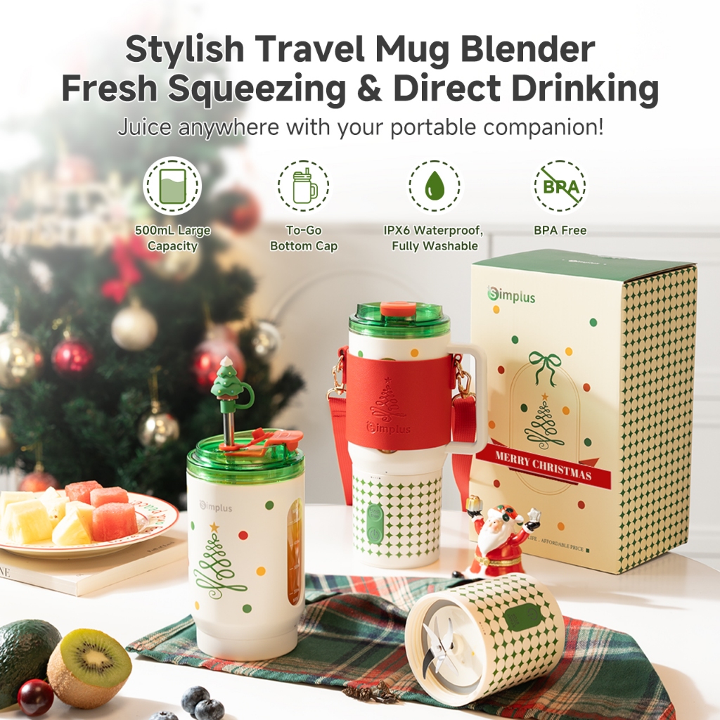 Simplus Chritmas Special Portable Juicer Blender Fruit Juice Mixer Type ...