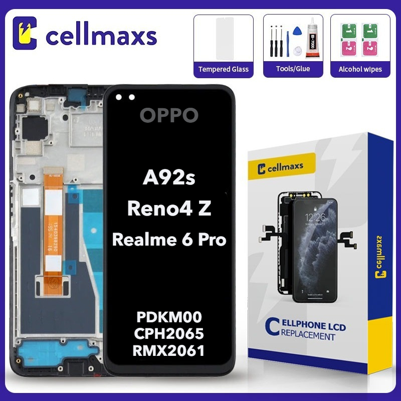 For OPPO A92s Reno4 Z 5G REALME 6 Pro RMX2061 RMX2063 CPH2065 PDKM00 ...