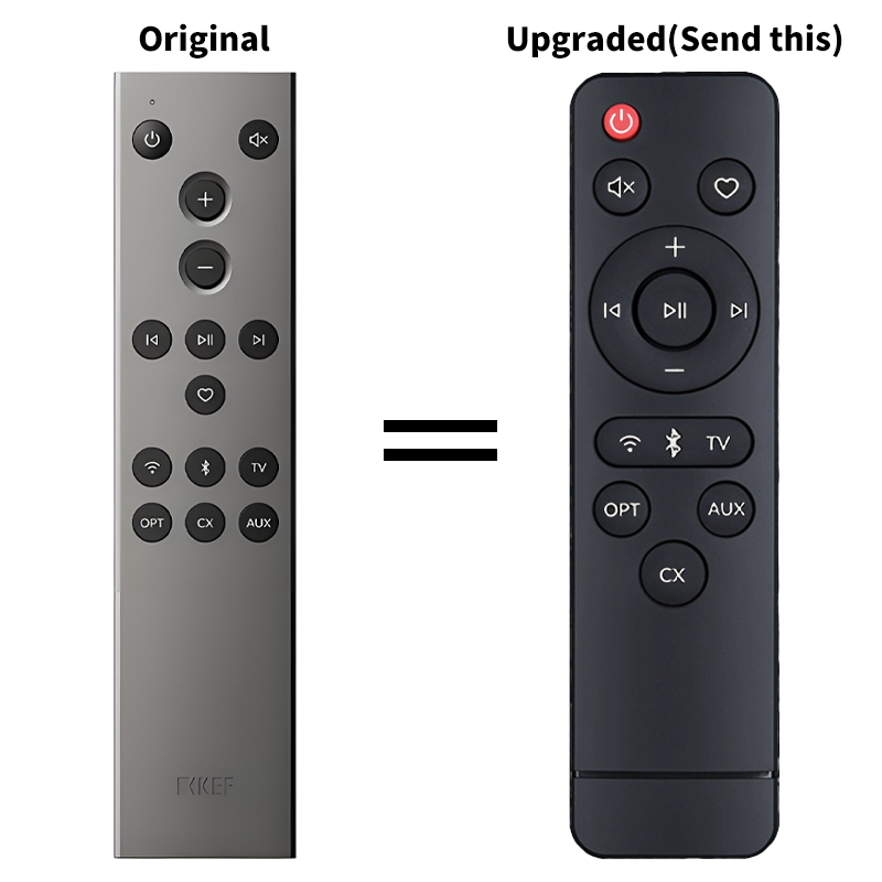 Remote Control For KEF LS50 Wireless II LS60 Wireless LSX II LSX II LT ...