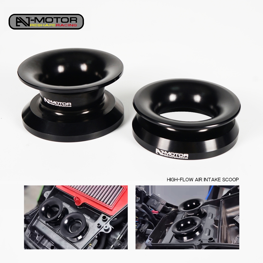 AJ-MOTOR Motorcycle High-Flow Air Intake Scoops For Kawasaki Ninja 400 ...