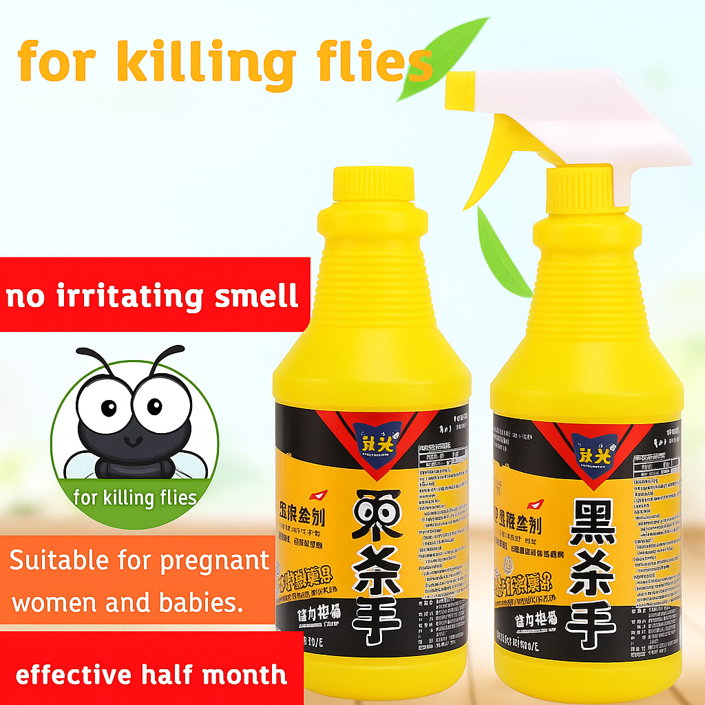 500ML spray Fly killer Effective Fly Killing one spray,quick knockout ...