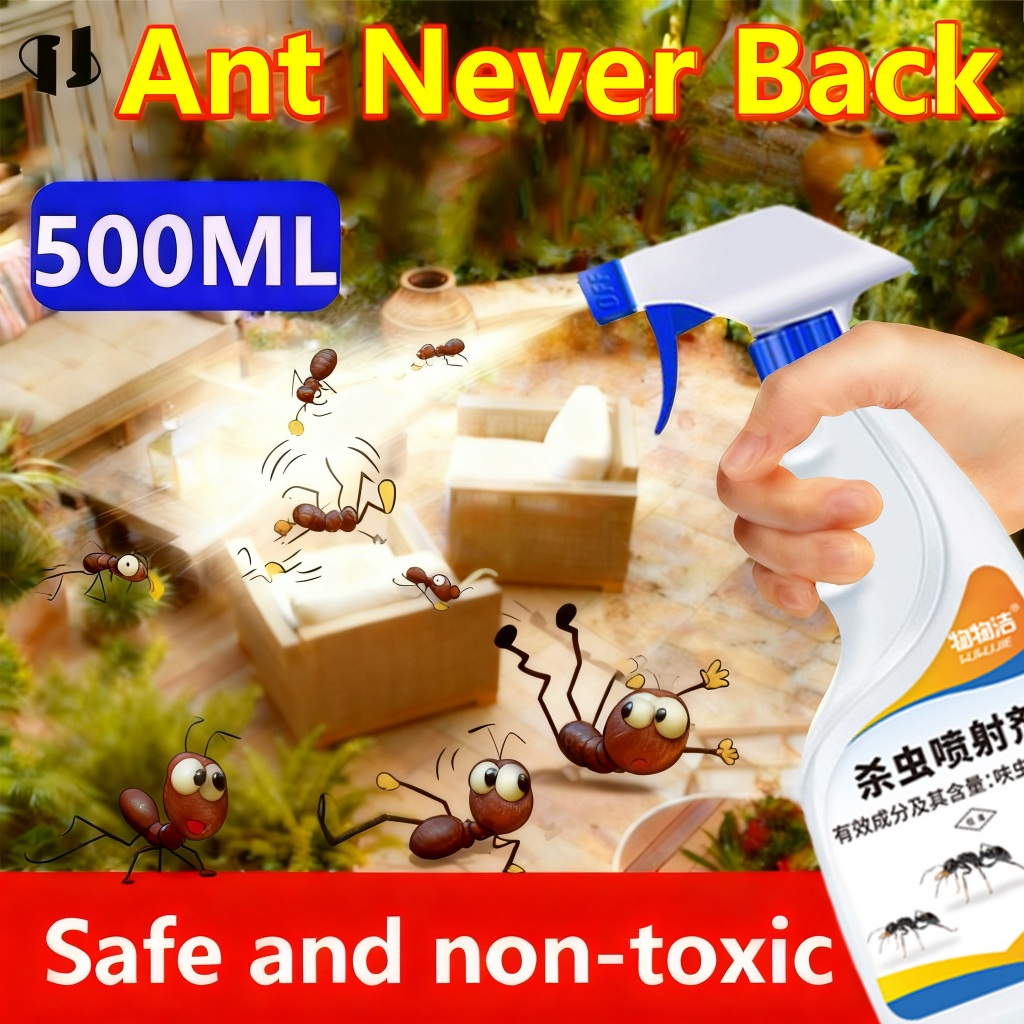 Ant Killer Spray 500Ml Can Quickly Kill Ants, Harmless To Humans And ...