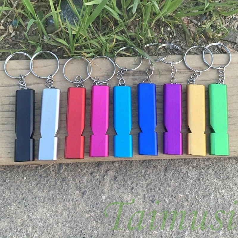 Emergence Whistle Dual Frequency Survival Whistle Flat Metal Whistle ...