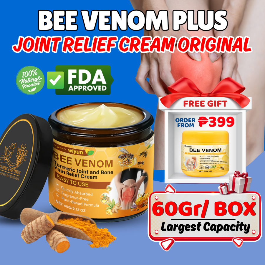 Bee Venom Plus Joint Relief Cream Original For Arthritis Venom Pain ...