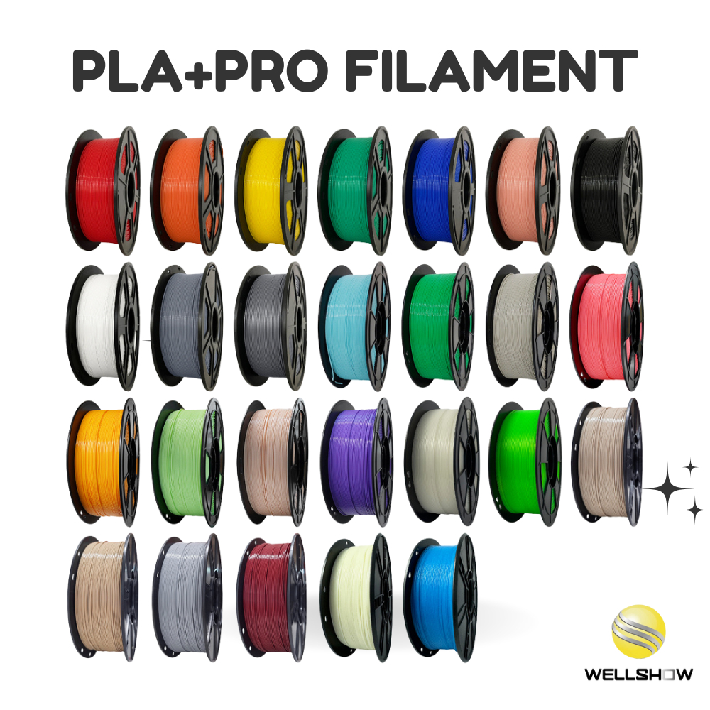 PLA+PRO 3D Printer Filament, 1.75mm, Food Safe, No Clogging, 1KG Spool ...