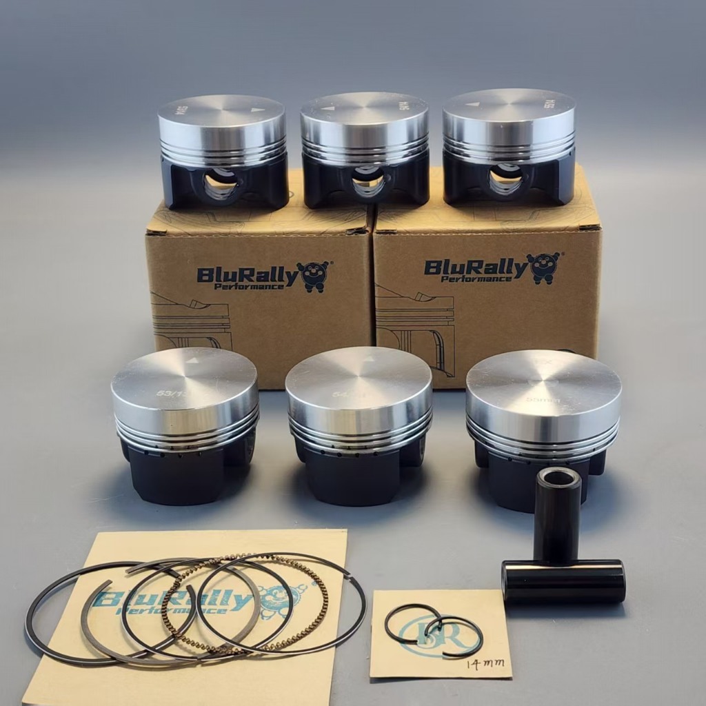 Dia.53mm /54mm/55mm Motorcycle Forged Piston with DLC pin13&14mm for ...