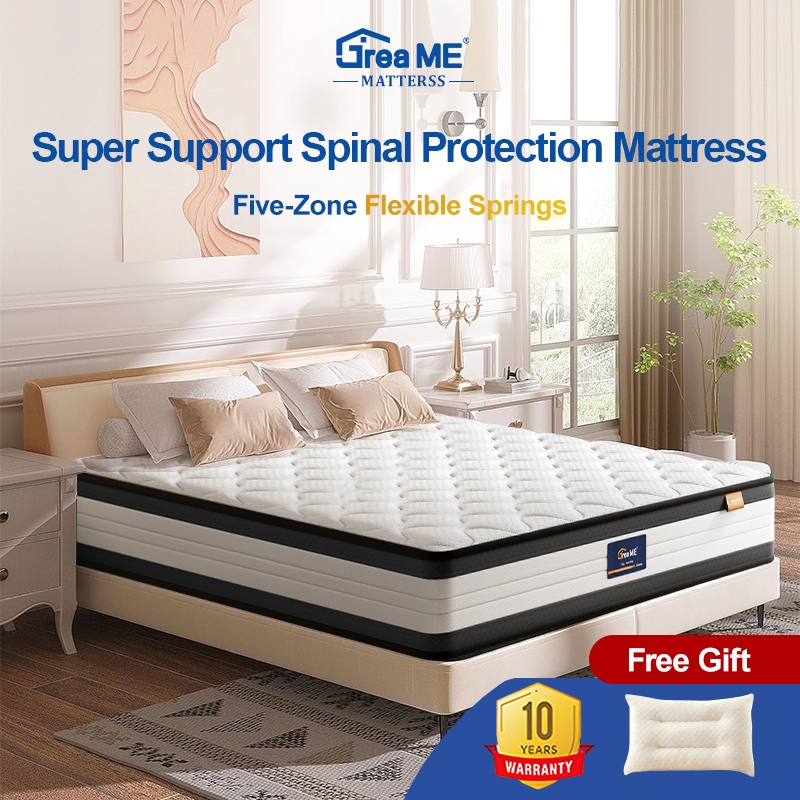 Dreame10.5 inch Memory foam Spring mattress Comfort Deluxe matress foam ...