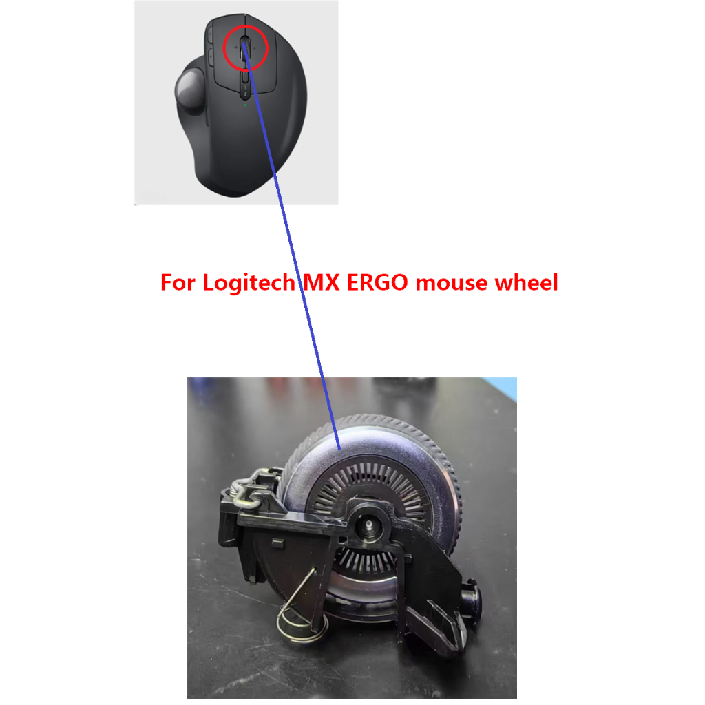 Replace mouse wheel For Logitech MX ERGO mouse wheel MX ERGO repair ...
