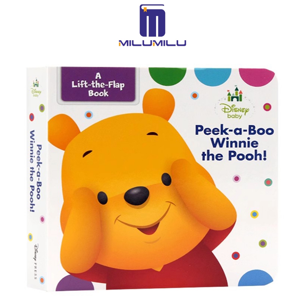 Disney Baby: Peekaboo Winnie Pooh Board book – Lift the flap by Marcy ...