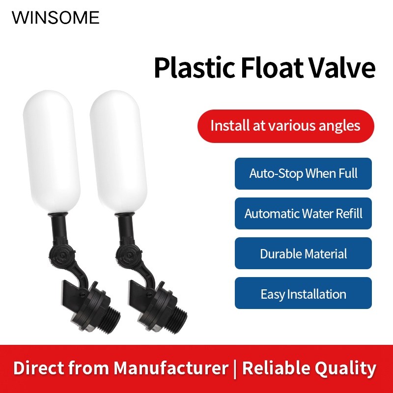 1/2" 3/4" Automatic Float Ball Valve | Water Tank Auto Fill Shut Off ...