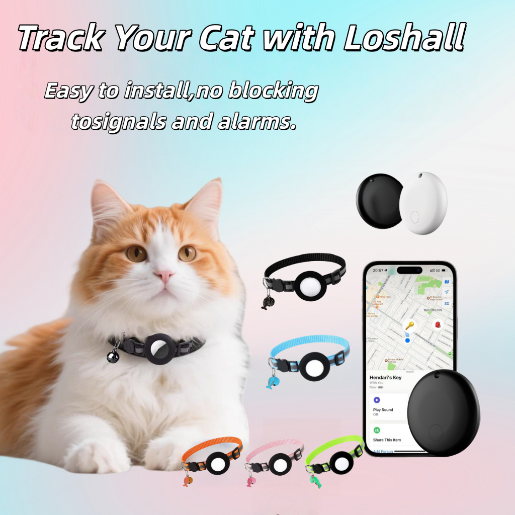 Smart tracker Bluetooth Locator Anti-Lost Device For Collar Accessories ...