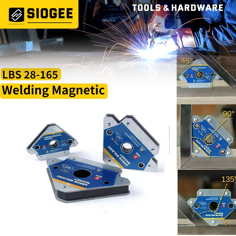SIOGEE Arrow welding magnet for 165LBS-28LBS Welding tool Angle fixator ...
