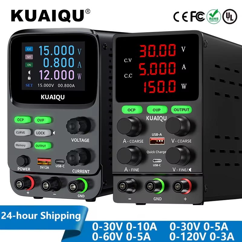 KUAIQU High-Precision DC Power Supply 300W 30V/10A 60V/5A OPC OVP ...