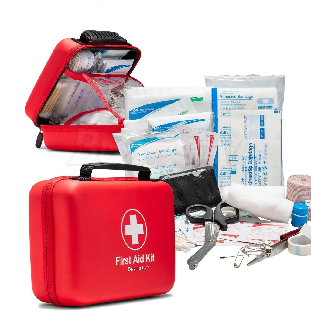 First Aid Kit 228 Piece, Premium First Aid Kit Travel Easy Carry ...