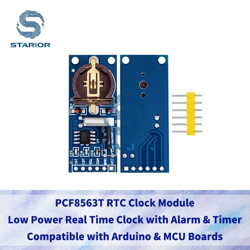PCF8563T RTC Clock Module Low Power Real Time Clock with Alarm & Timer ...