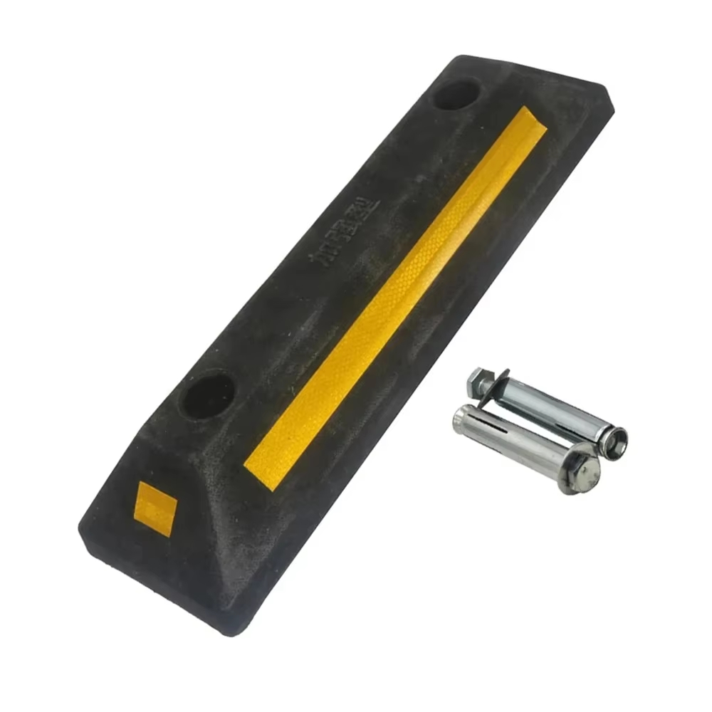 2Pcs wheel block parking lot ground tire block international standard ...