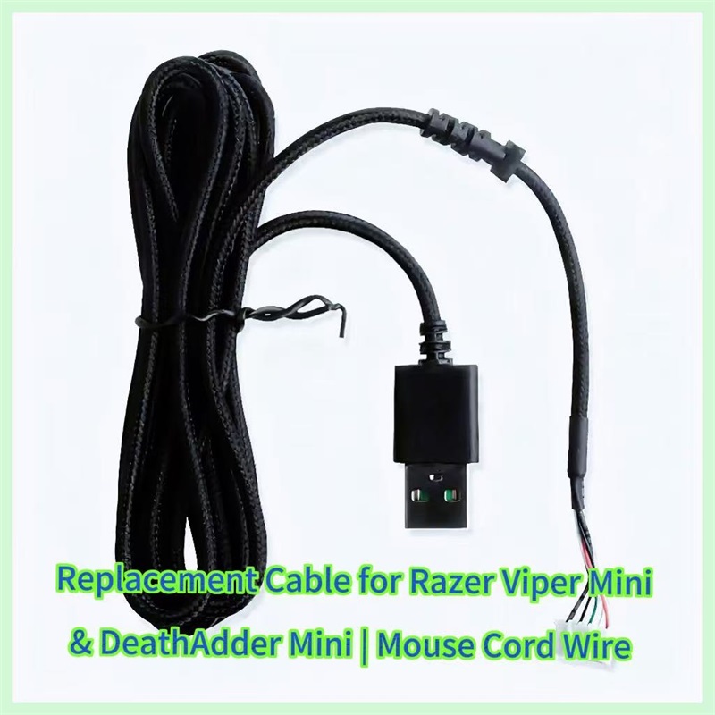 Replacement USB Cable for Razer Viper Standard/Mini & DeathAdder V2 ...