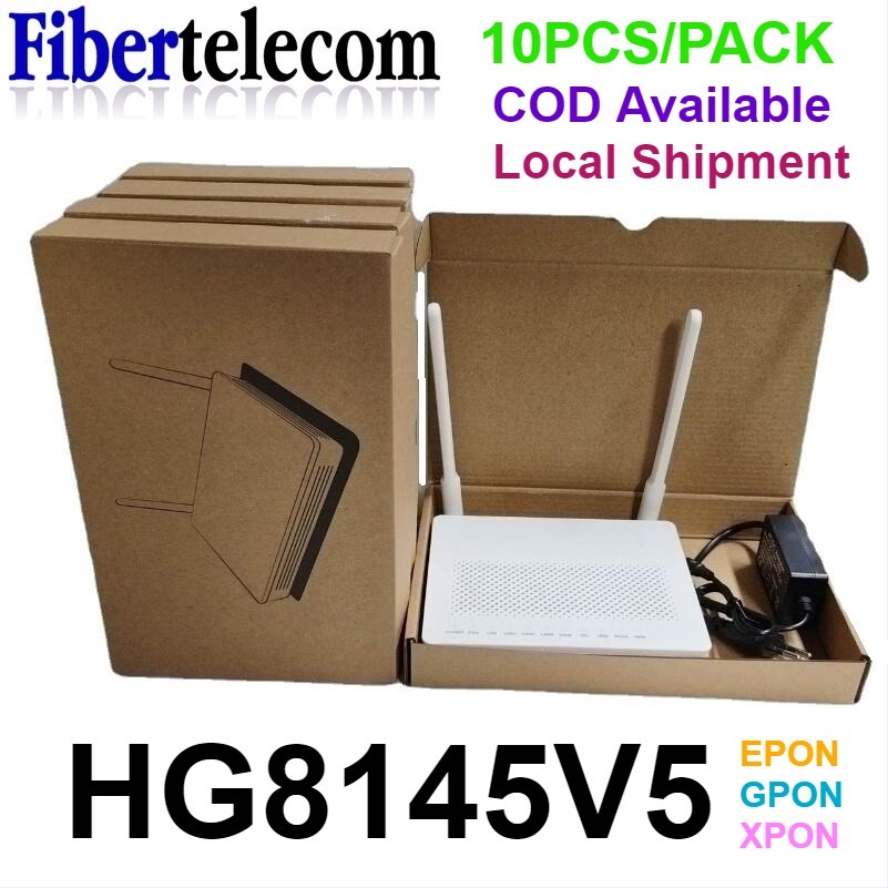 10pcs Brand New HG8145V5 EPON GPON ONU XPON 5V5 Modem Router Blue port ...