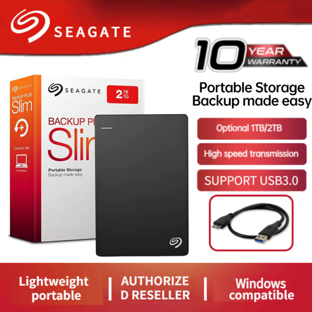 Seagate Original External hard disk One Touch 1TB/2TB Portable External ...