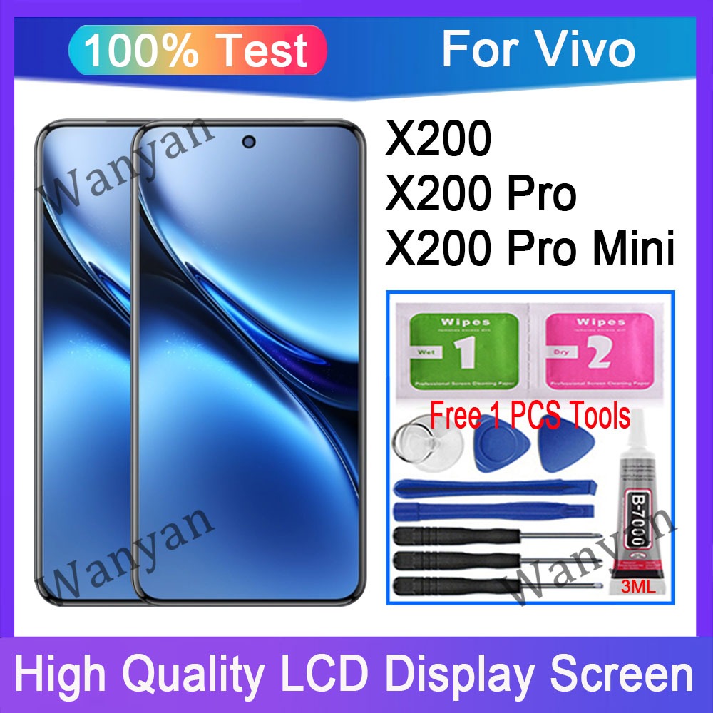 OEM AMOLED For Vivo X200 X200 Pro X200 Pro Mini LCD Touch Screen ...