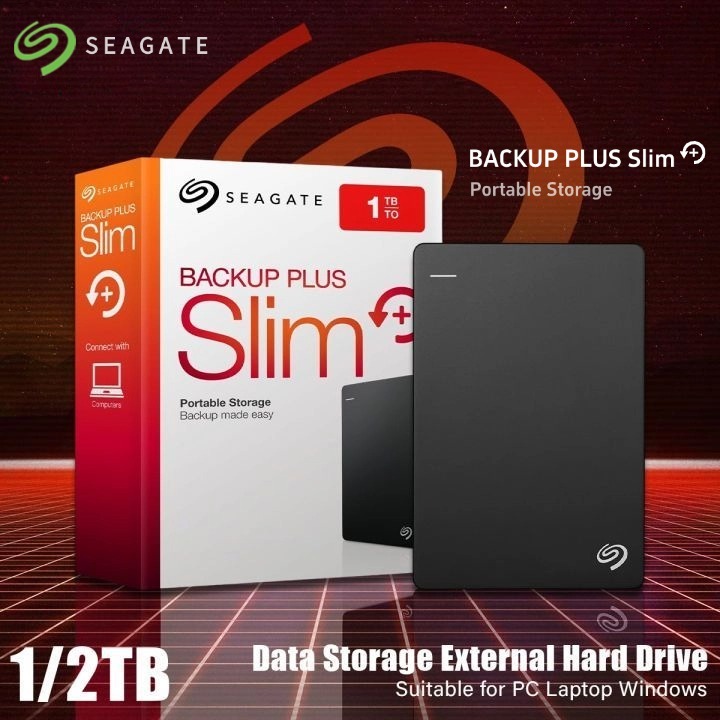 Seagate Portable External Hard Drive - High-Speed Backup Storage Device ...