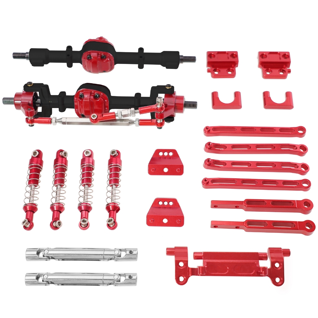 For MN 1/12 MN82 MN82T LC79 MN82S MN82Pro RC Car Metal Front Rear Axle ...