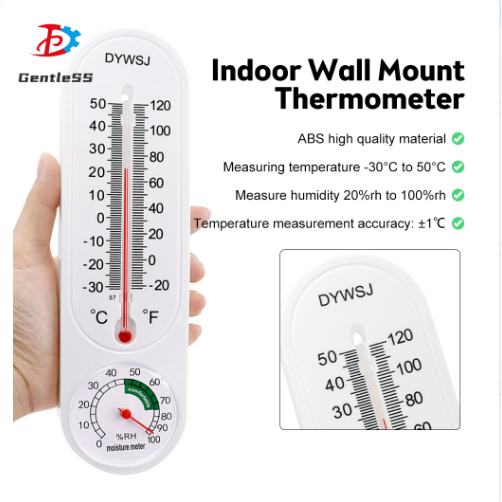 -30℃~50℃ Home Indoor Wall-Mounted Thermometer High-Precision Pointer ...
