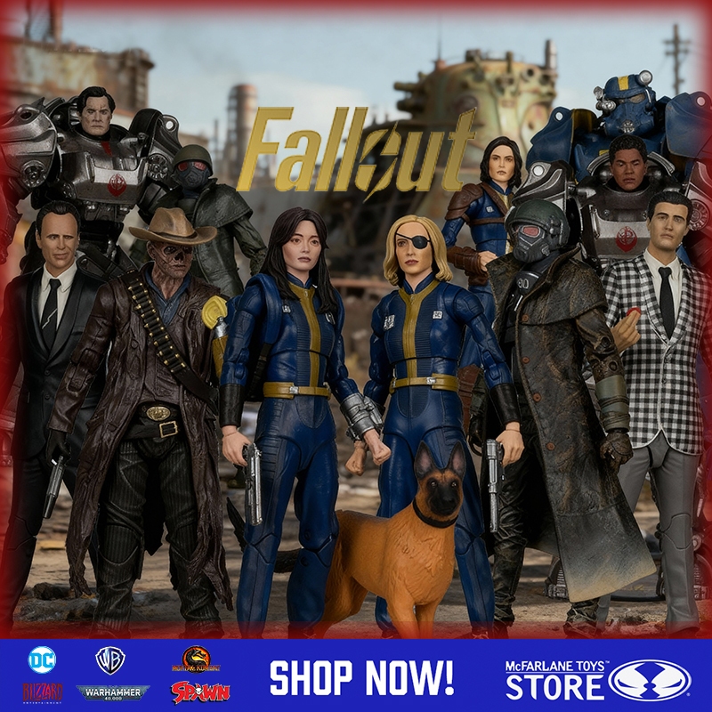 [In Stock] McFarlane Toys Fallout Live-Action Series Action Figure Set ...