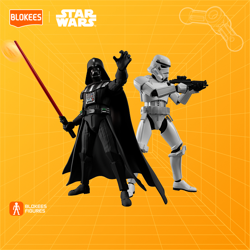 [NEW] Blokees Star War Champion Class Darth Vader Stormtrooper | Shopee ...