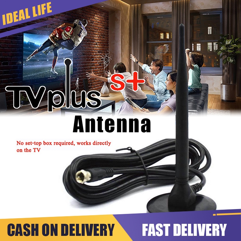 Tvplus-antenna Black Antenna 3Meter/5Meter/10Meter for TV Set-top Boxes ...