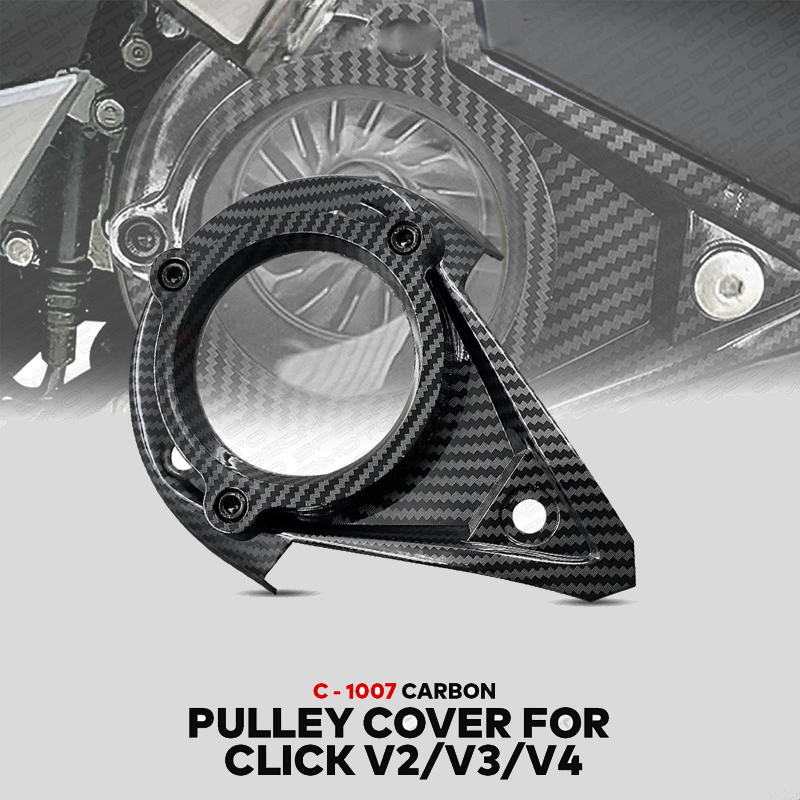 Pulley Cover for Honda Click V2/V3/V4 with Transparent Screen CVT Cover ...