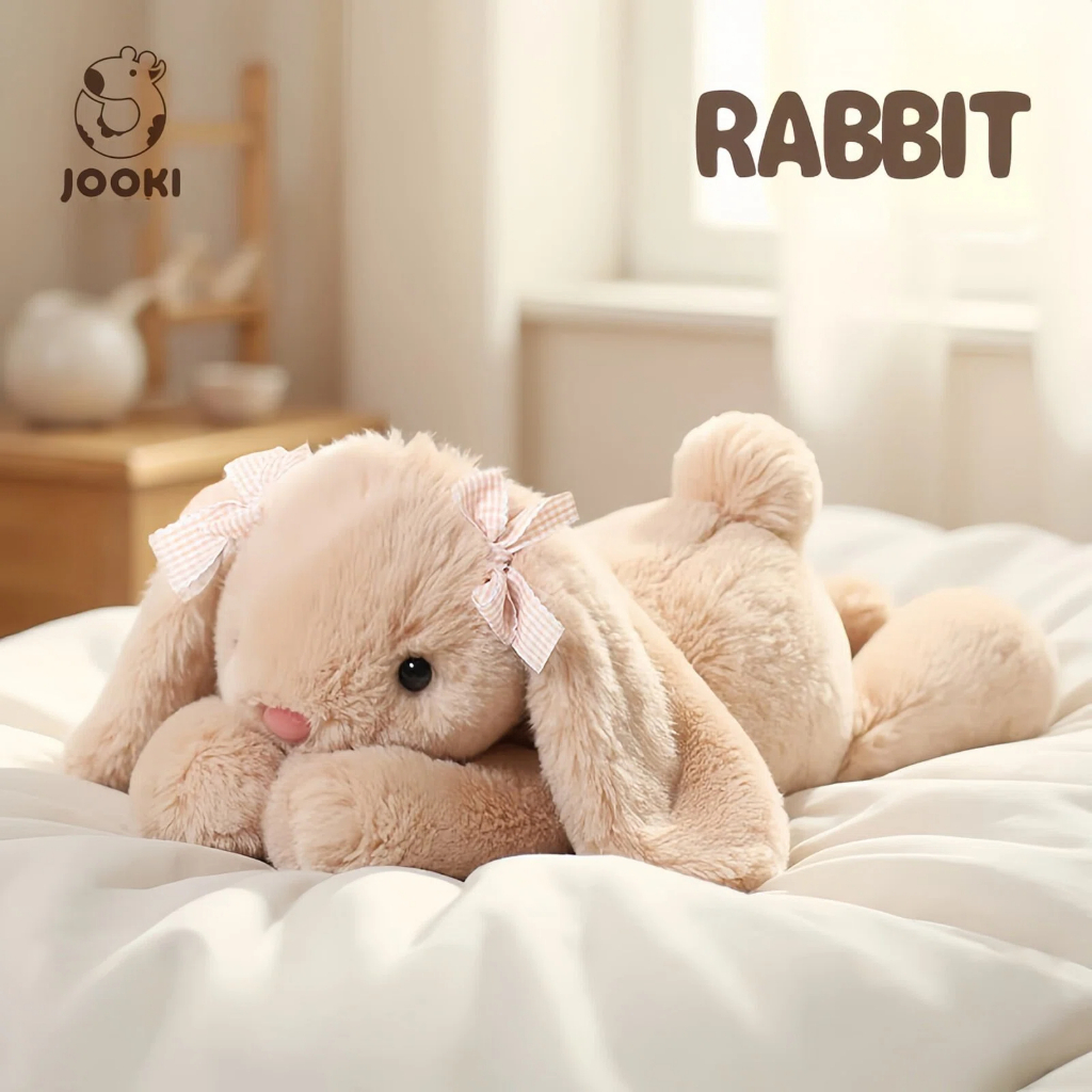 JOOKI Cute rabbit Plush Toy - Perfect Birthday Gift for Girls Boys ...