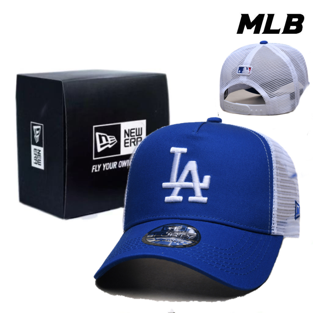 Mlb New Products Los Angeles Net Cap Sun Hat Yankees NY Dodgers LA ...