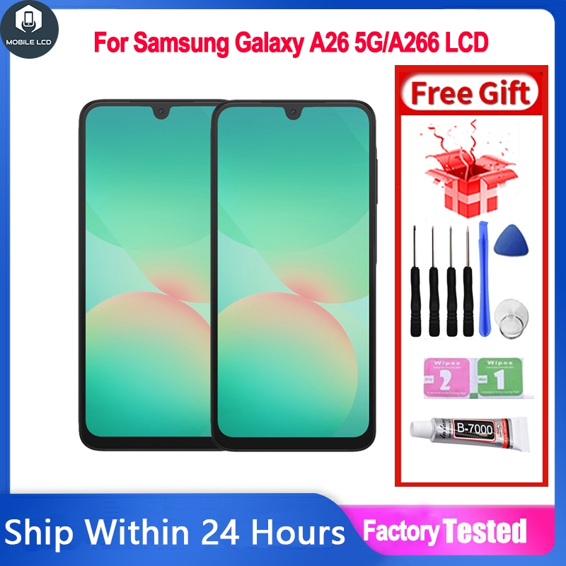 LCD For Samsung Galaxy A26 5G/A266 LCD Screen Display Touch Screen ...