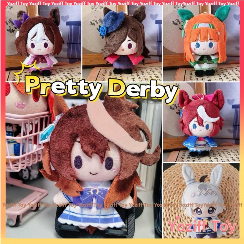 10cm Umamusume: Pretty Derby Tokai Teio Special Week Sitting Pose Dolls ...