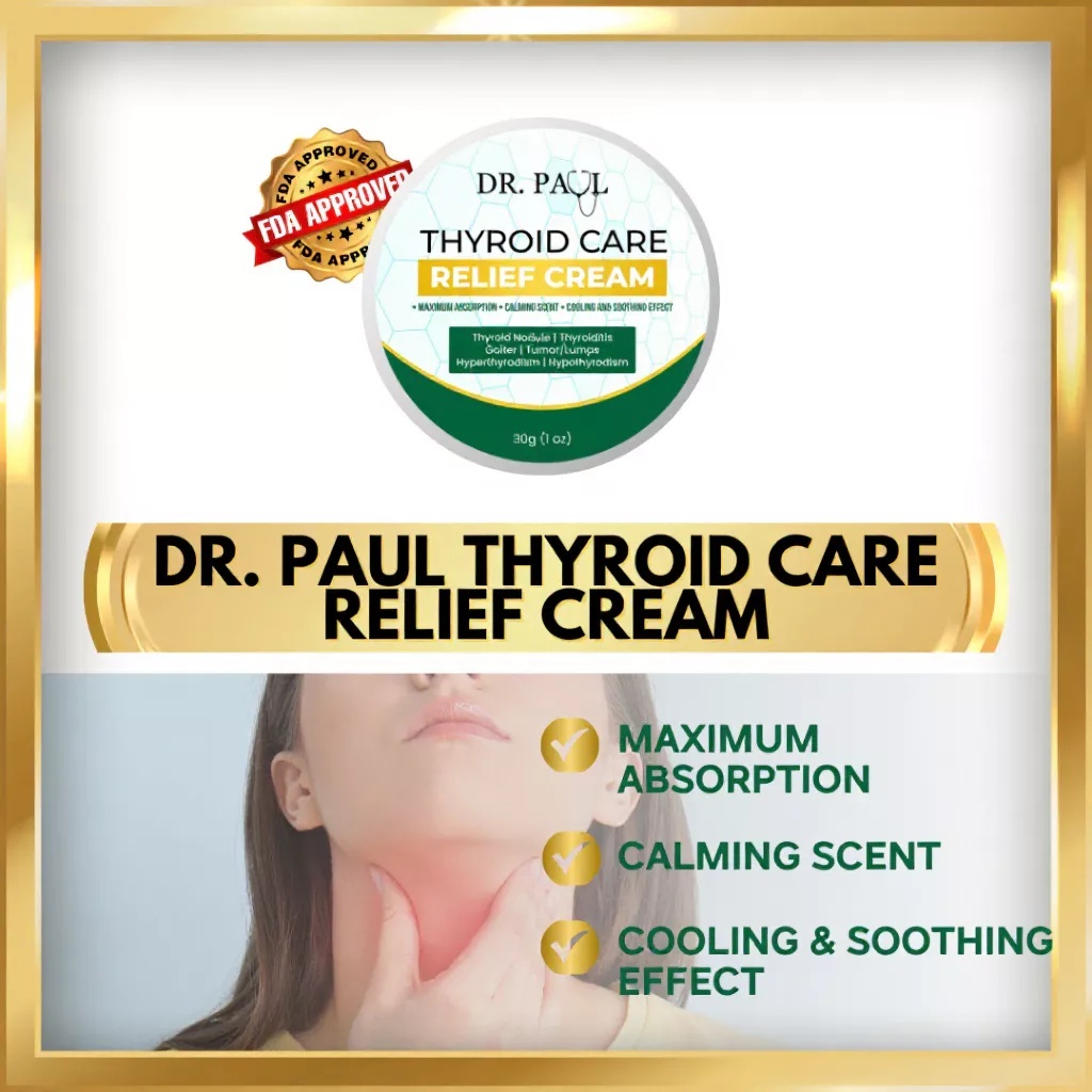 Dr. Paul Thyroid Care Relief Cream with Calming and Soothing Effect ...