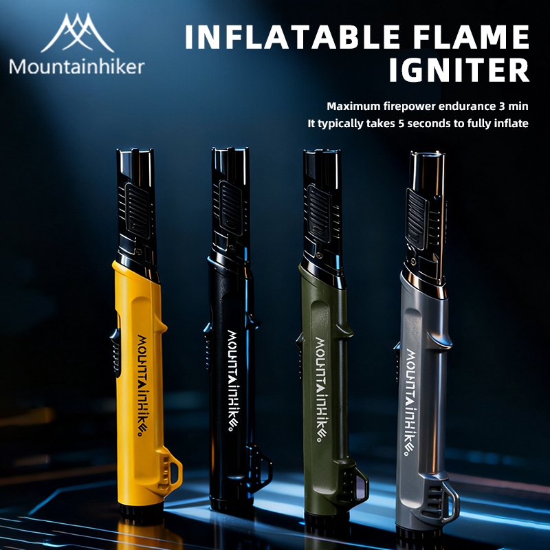 MOUNTAINHIKER Outdoor Camping Windproof Lighter Flamethrower, Windproof ...