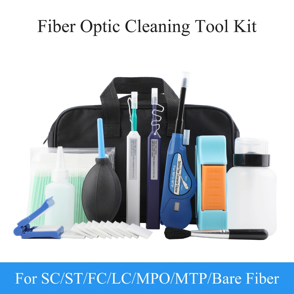 11PCS Fiber Optic Cleaning Tool Kit,Fiber Optic Cleaning Pen Fit For SC ...