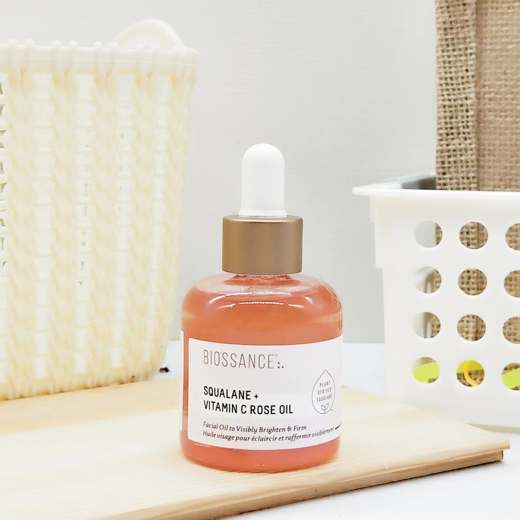 New Bios sance Sq ualane + Vitamin C Rose Facial Oil 30 ml | Shopee ...