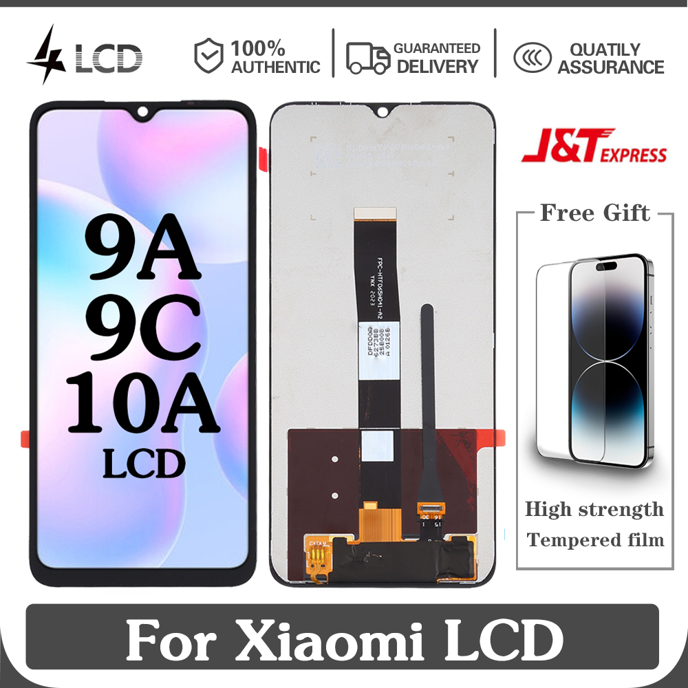For Xiaomi Redmi 9A 9C 10A LCD Display Screen assembly replacement ...
