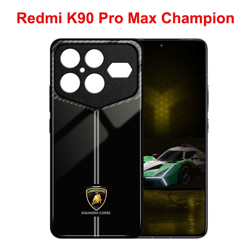 Case for Redmi K90 Pro Cover Redmi K90 Pro Max Champion Edition 9H ...
