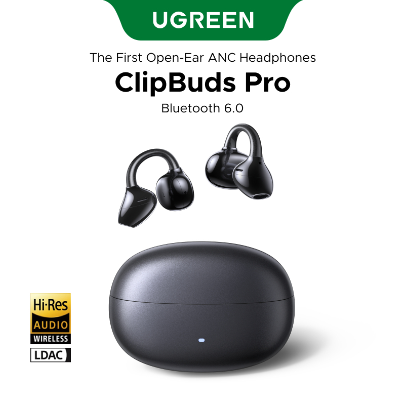 UGREEN ClipBuds Pro Earpods Bluetooth,32H Long Playtime, ,The First ...