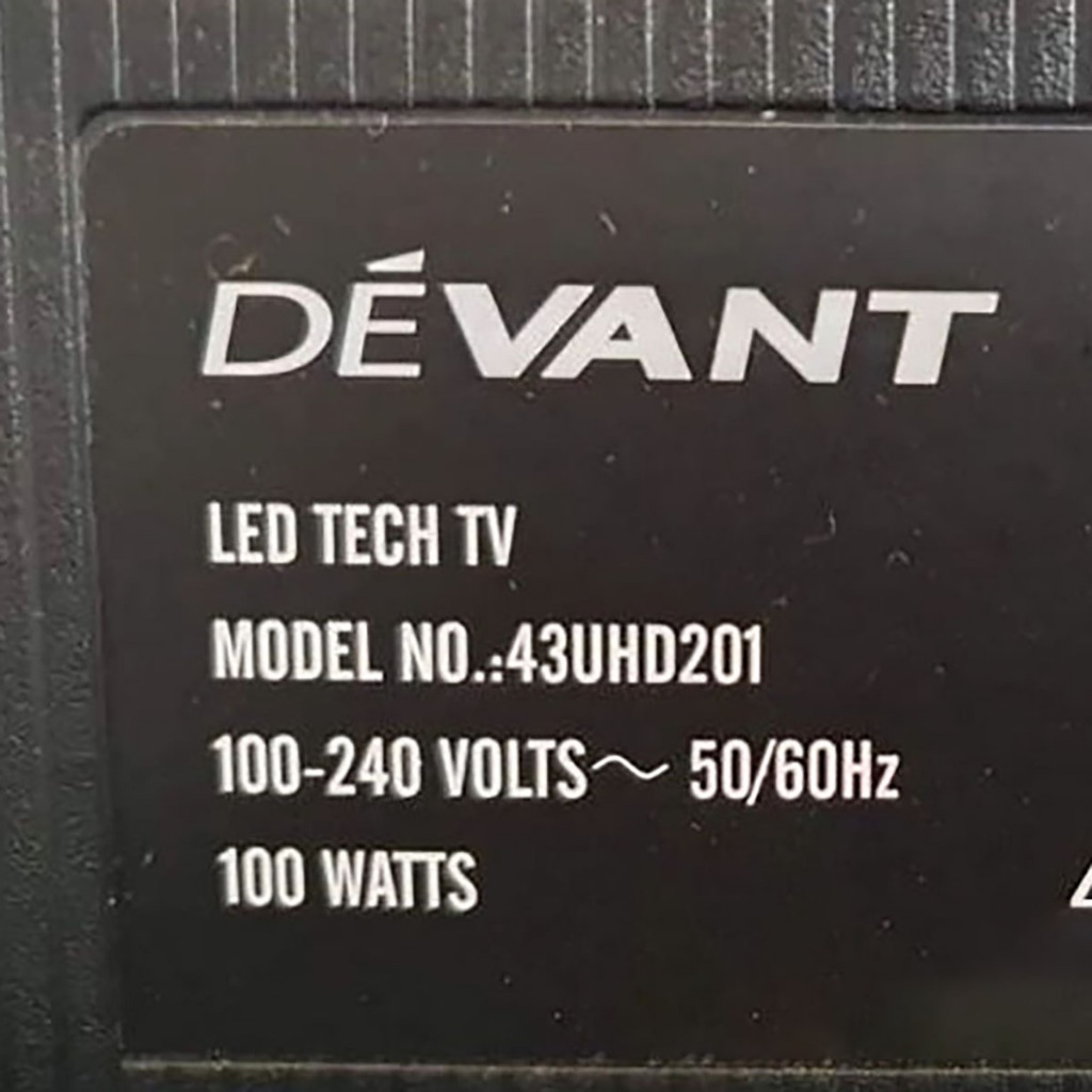 Backlight Set 43inch Devant 43uhd201 Brand-new Originally fit 2strip 7 ...