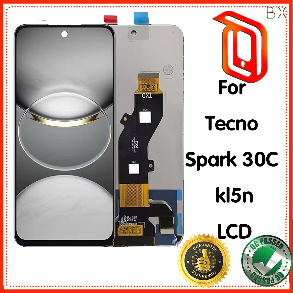 For Tecno Spark 30C 4G kl5n KL5 LCD Display Touch Screen Digitizer ...