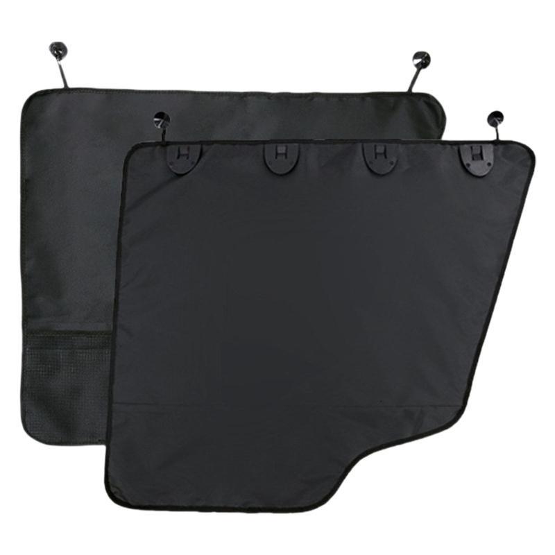 2-pack car door covers and pet door protectors, made of Oxford cloth ...