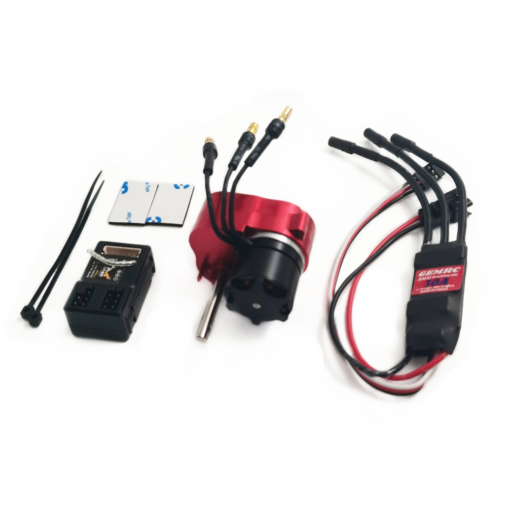 outrunner brushless motor full metal gearbox with 30A ESC for mn82 ...