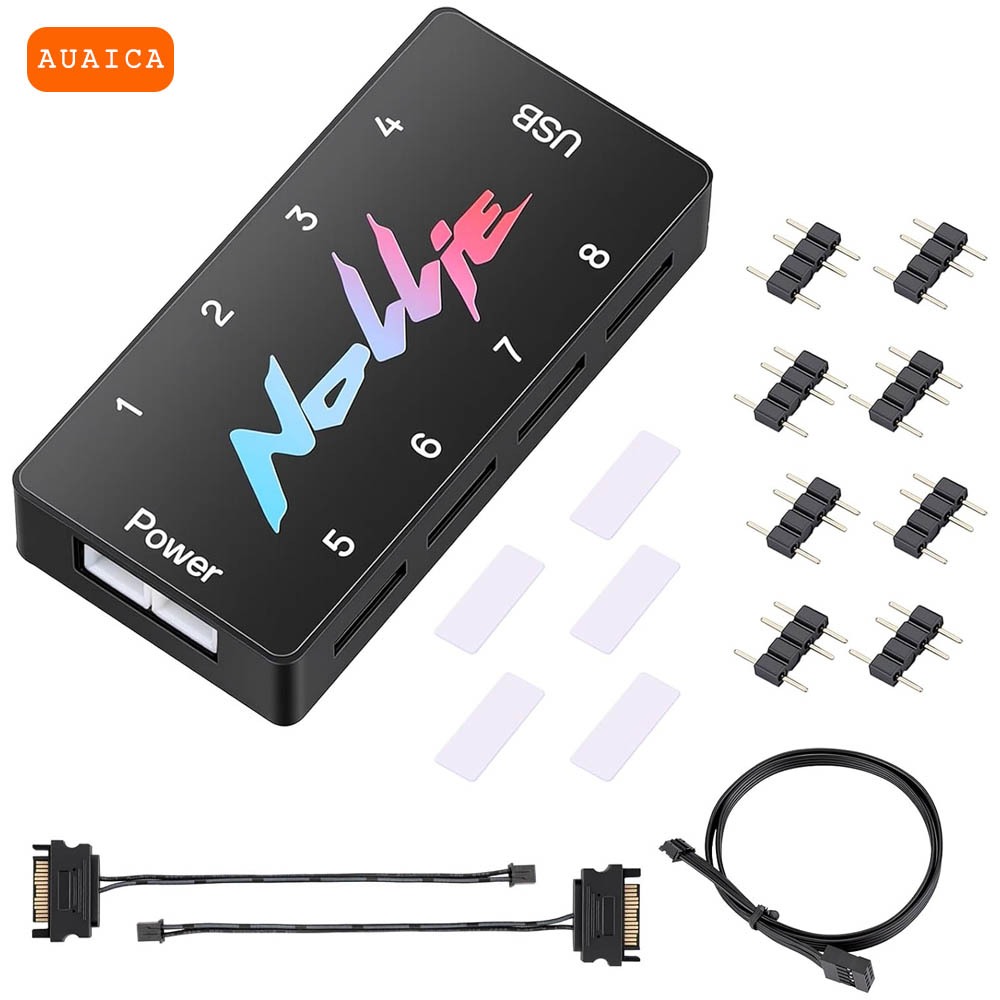 Nollie SignalRGB OpenRGB Universal 5V 3PIN ARGB Asynchronous Controller ...