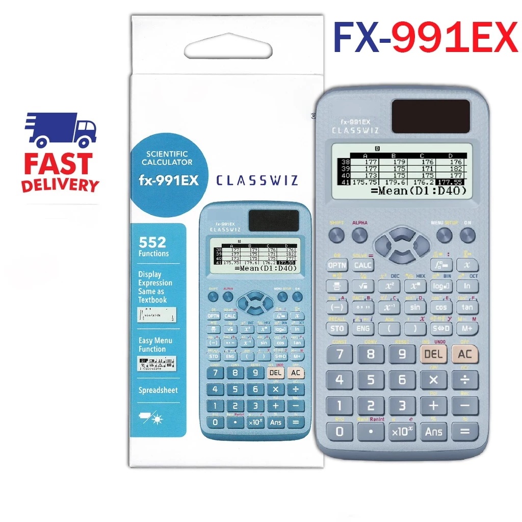 Scientific Calculator FX 991EX FX-991EX FX991ex Calculator Scientific ...
